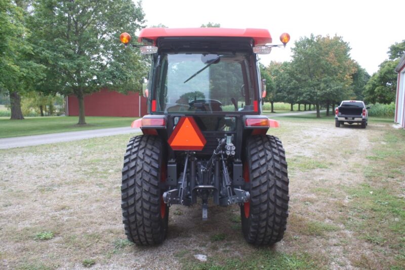 Kubota L6060 compact tractor, cab, air, hydro, LA1055 loader – Hahn ...