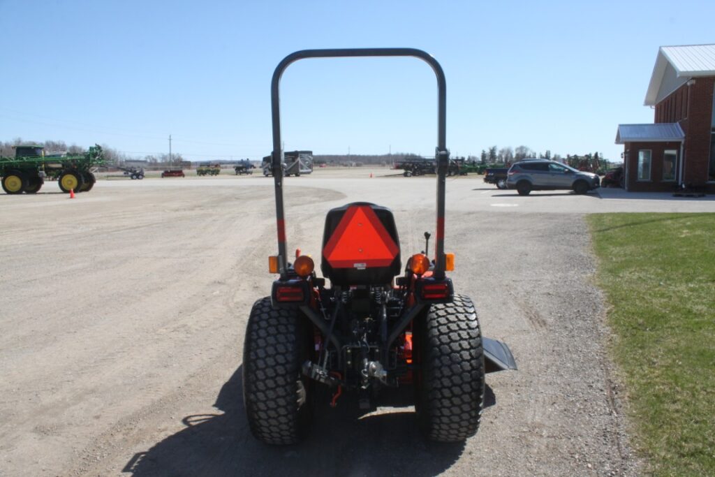 Kubota B2620 4wd compact tractor, mid mount 54″ mower, turf tires ...